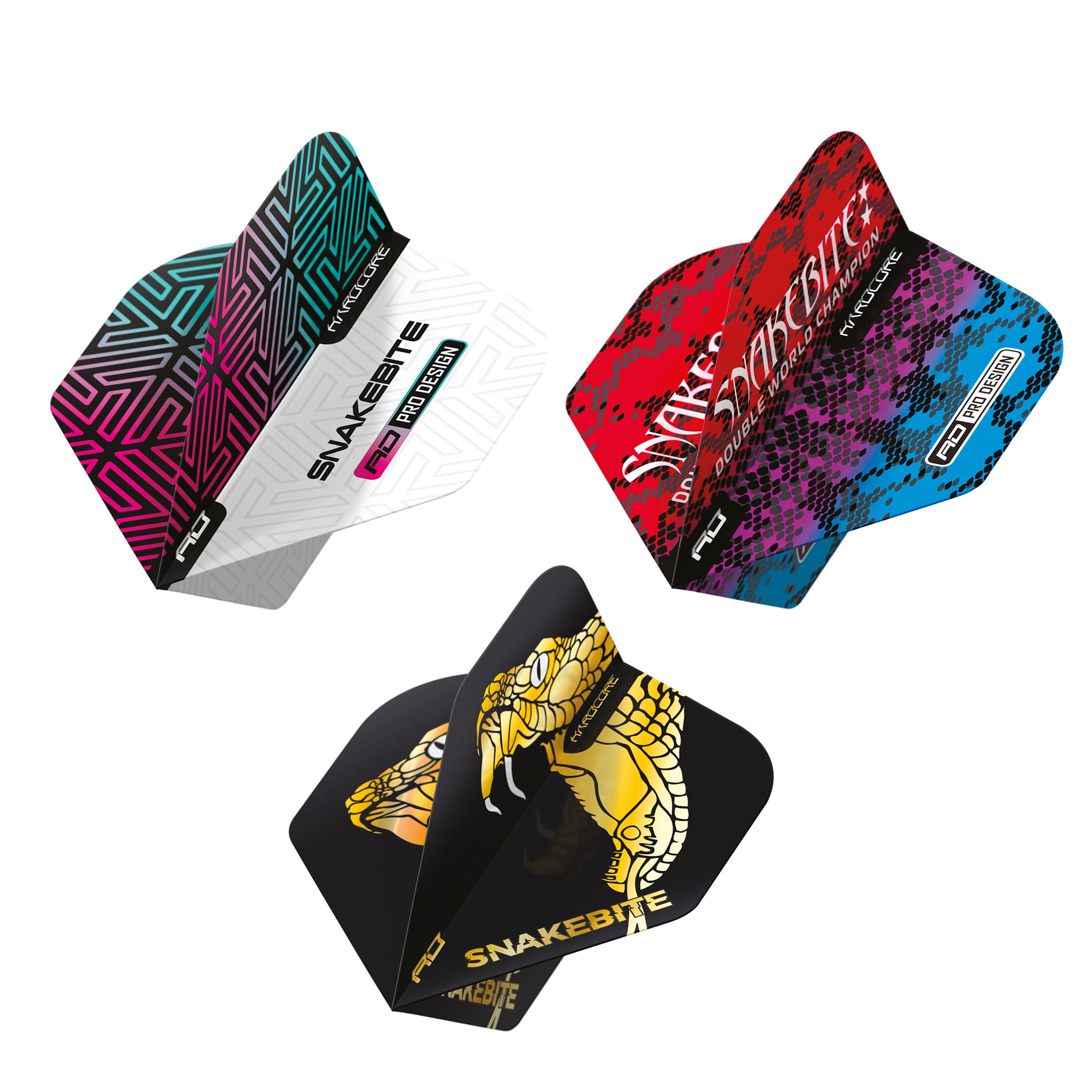 Peter Wright Hardcore Flight Multi-Pack | Red Dragon Darts