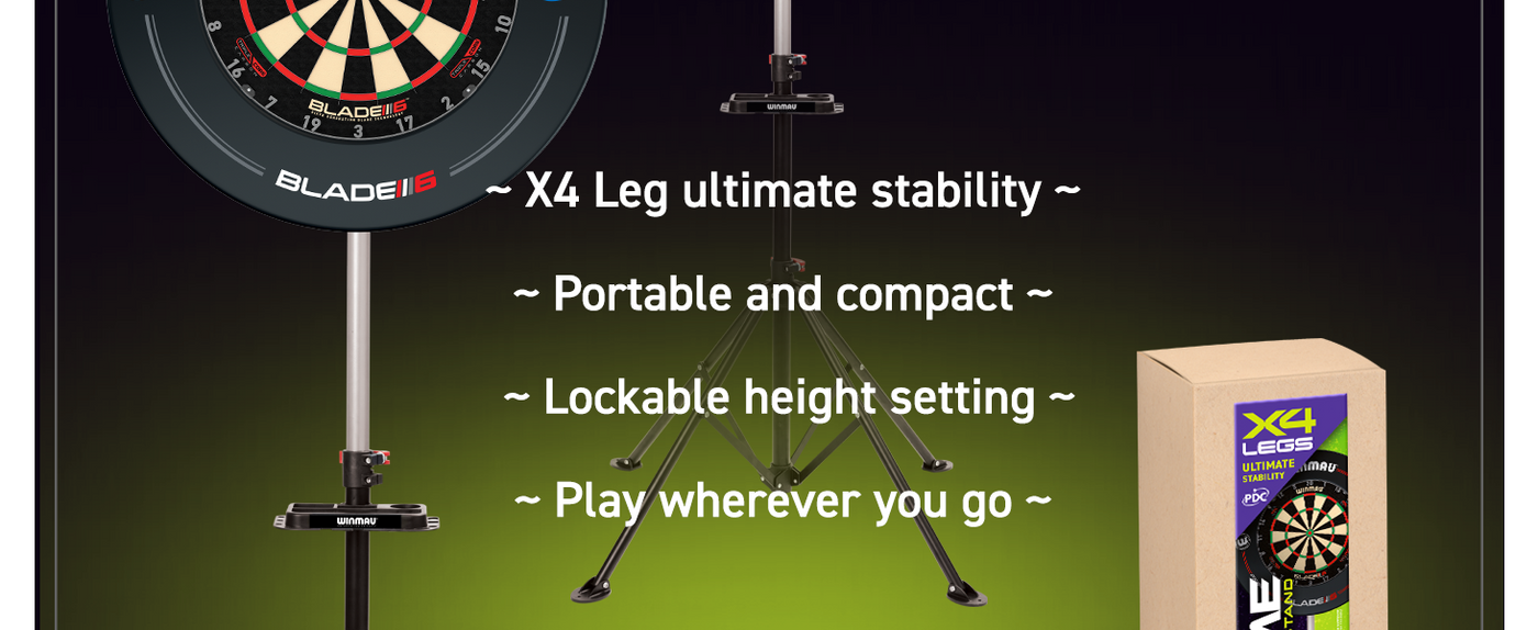 Winmau Xtreme Dartboard Stand | Red Dragon Darts