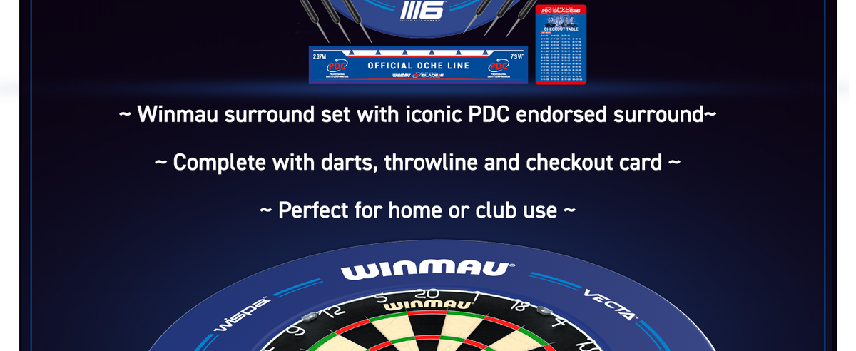 Winmau PDC Surround Set | Red Dragon Darts