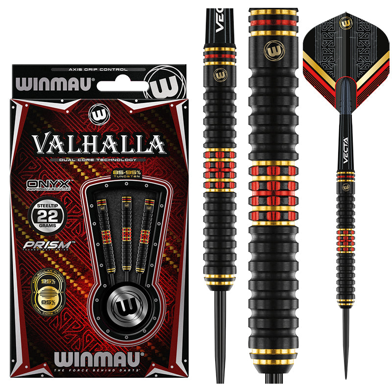 Winmau Valhalla Darts | 90% Tungsten | Precision Engineering | Winmau