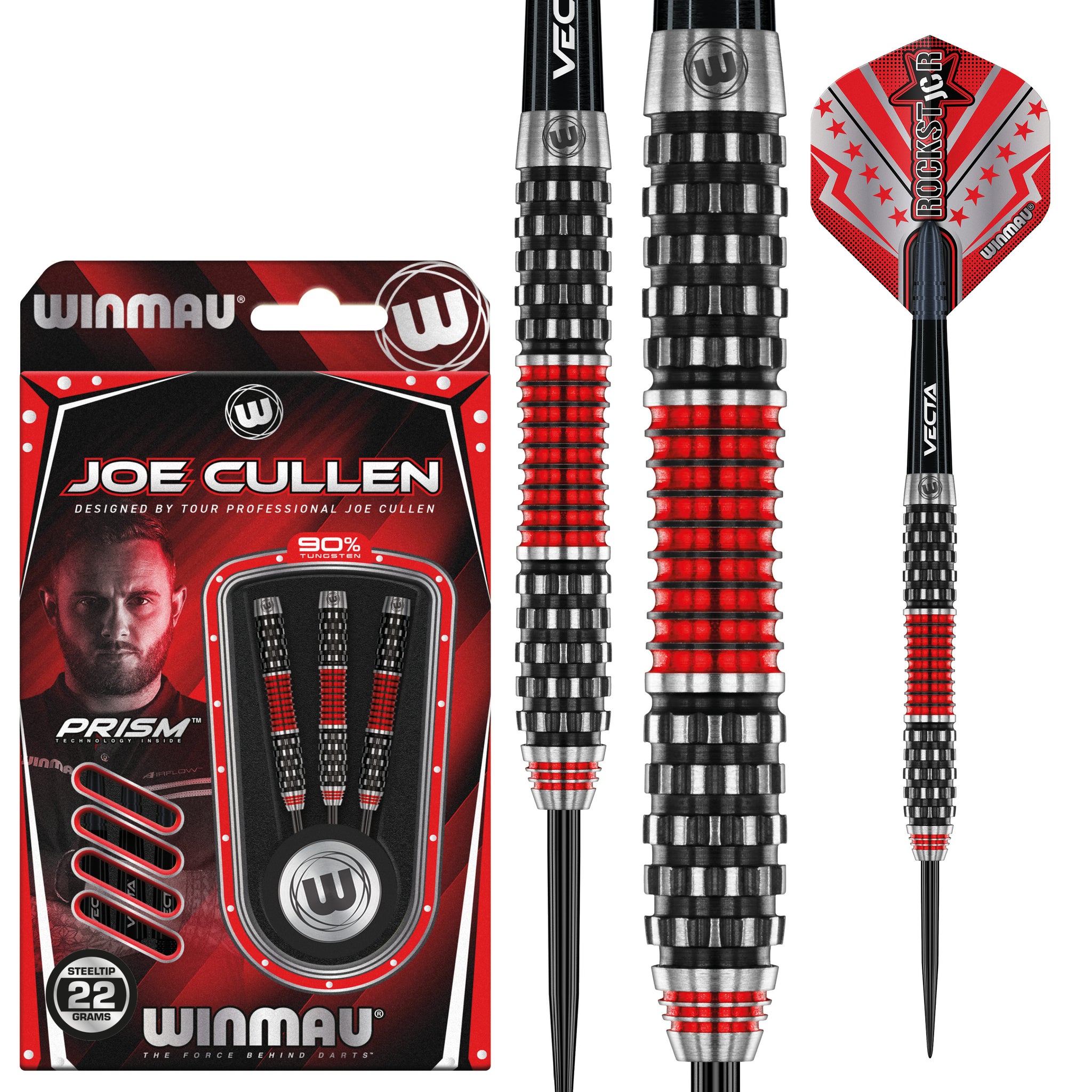 Winmau Joe Cullen Rockstar Series 1.0 Darts | Red Dragon Darts