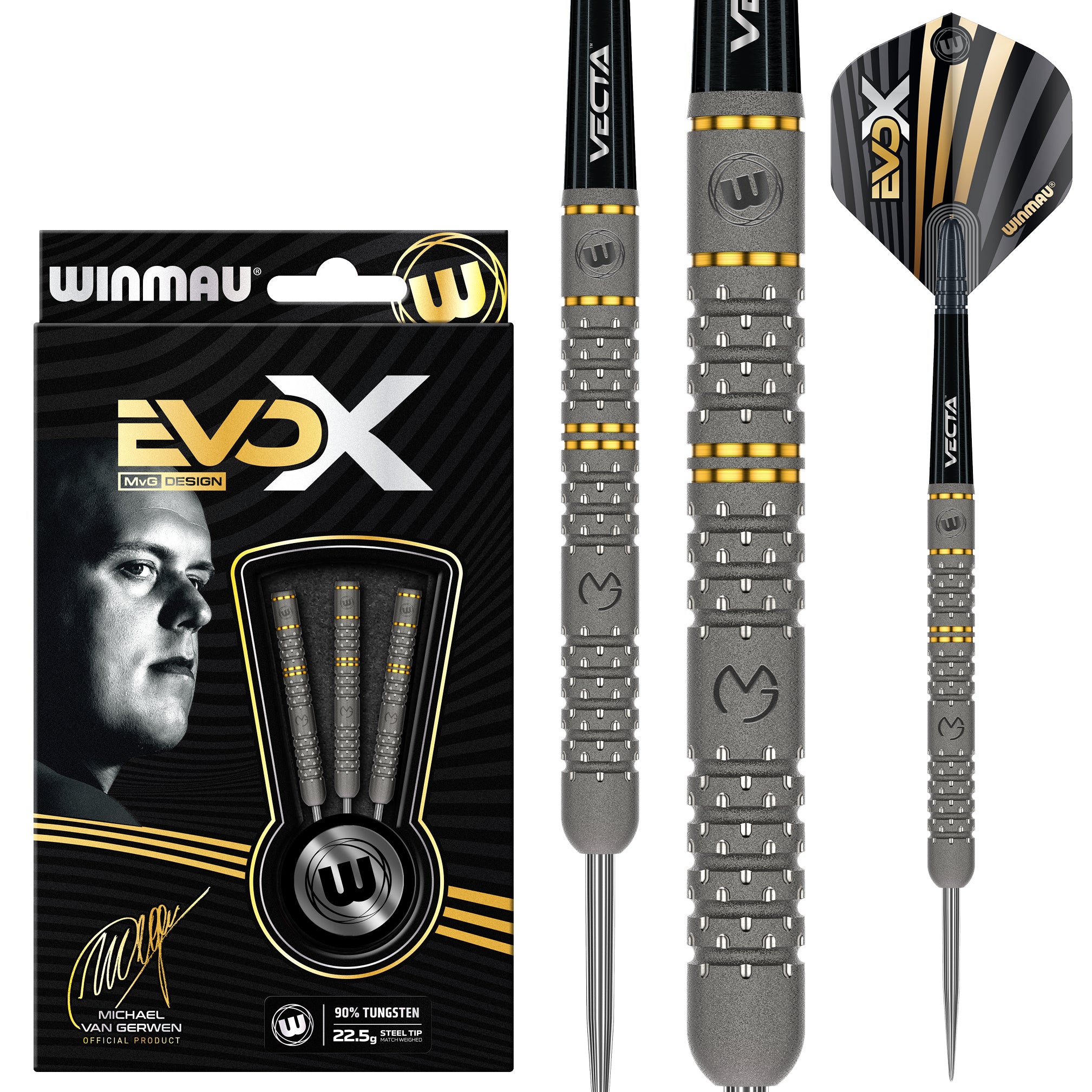 Winmau MvG EvoX | Red Dragon Darts
