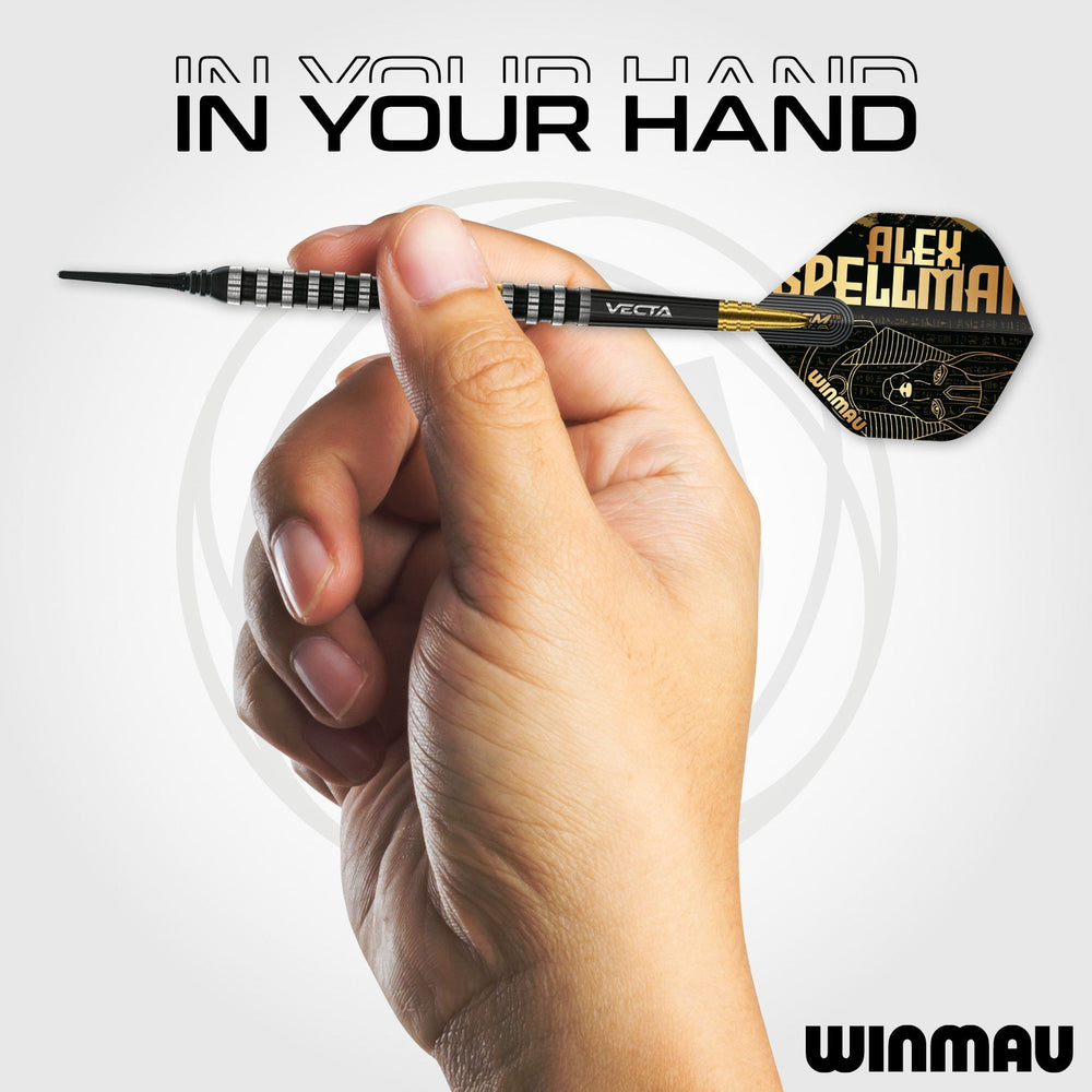 Alex Spellman Soft Tip 90% Tungsten Signature 20g Darts | Red Dragon