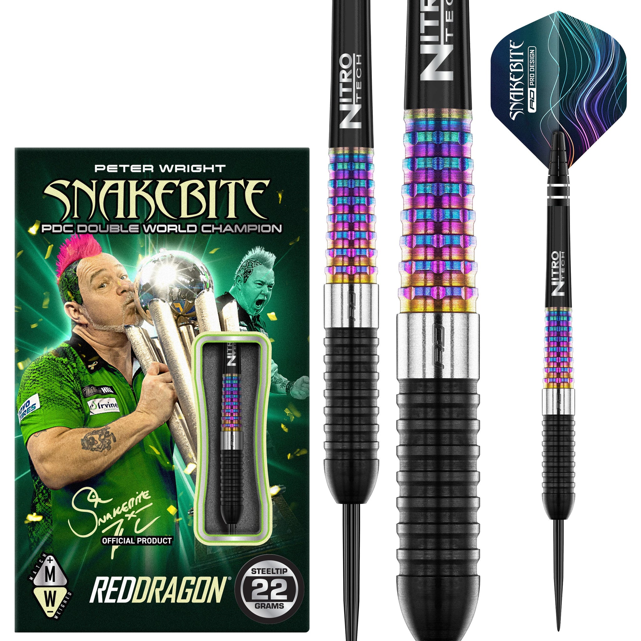 Peter Wright Corra Darts | Red Dragon Darts