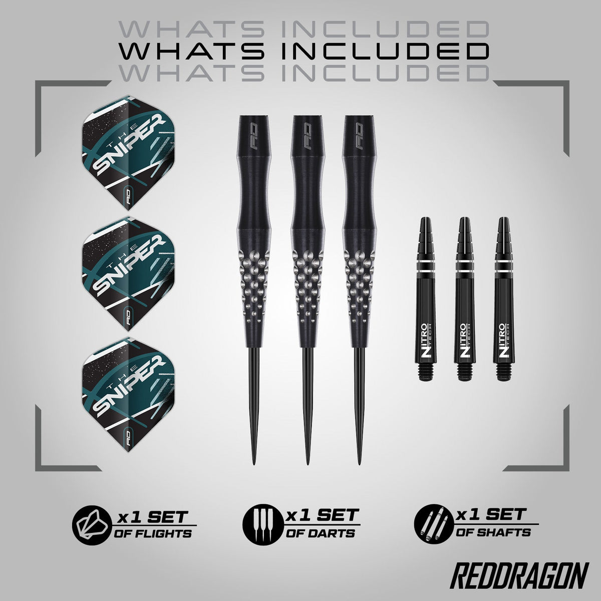 Connor Scutt 90% Tungsten Signature Darts Steel Tip | Red Dragon