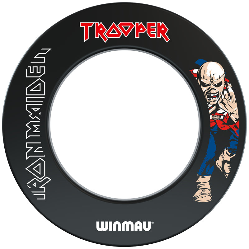 Winmau Iron Maiden Trooper Dartboard Surround | Red Dragon Darts