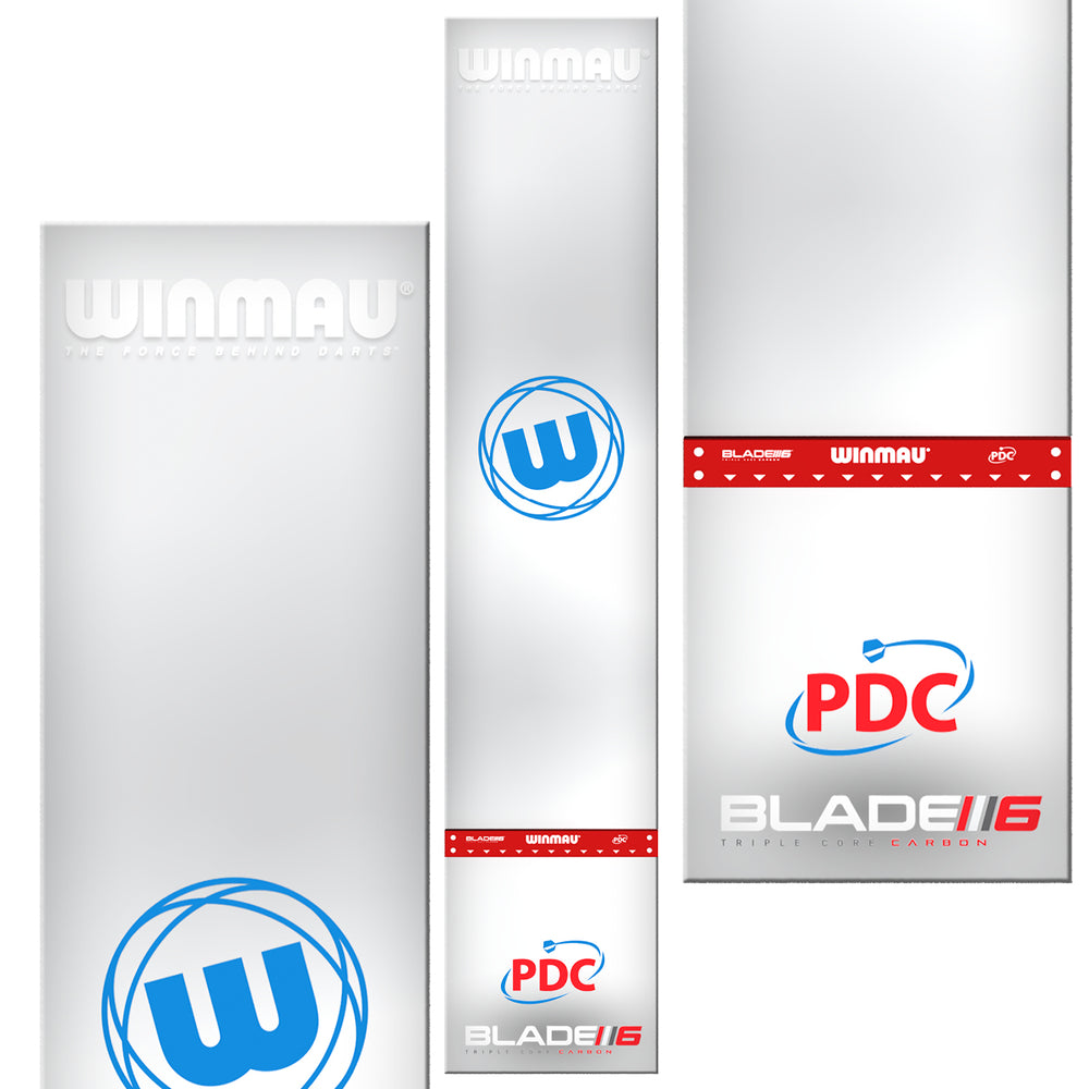 Winmau Clearzone PVC Dart Mat with Integrated Oche | Red Dragon Darts