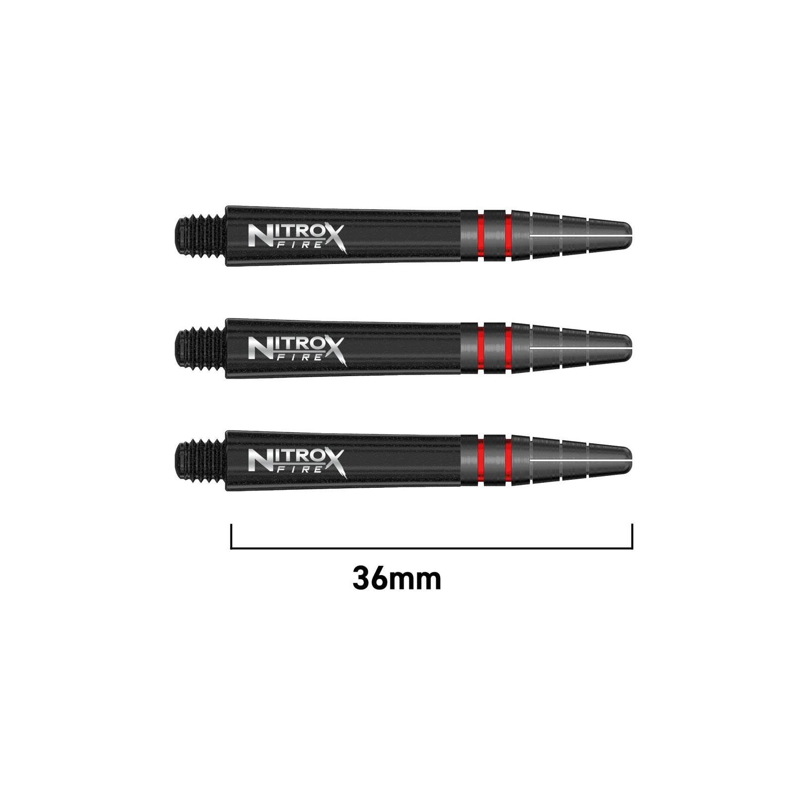 Nitro X Fire Shafts/Stems | Red Dragon Darts