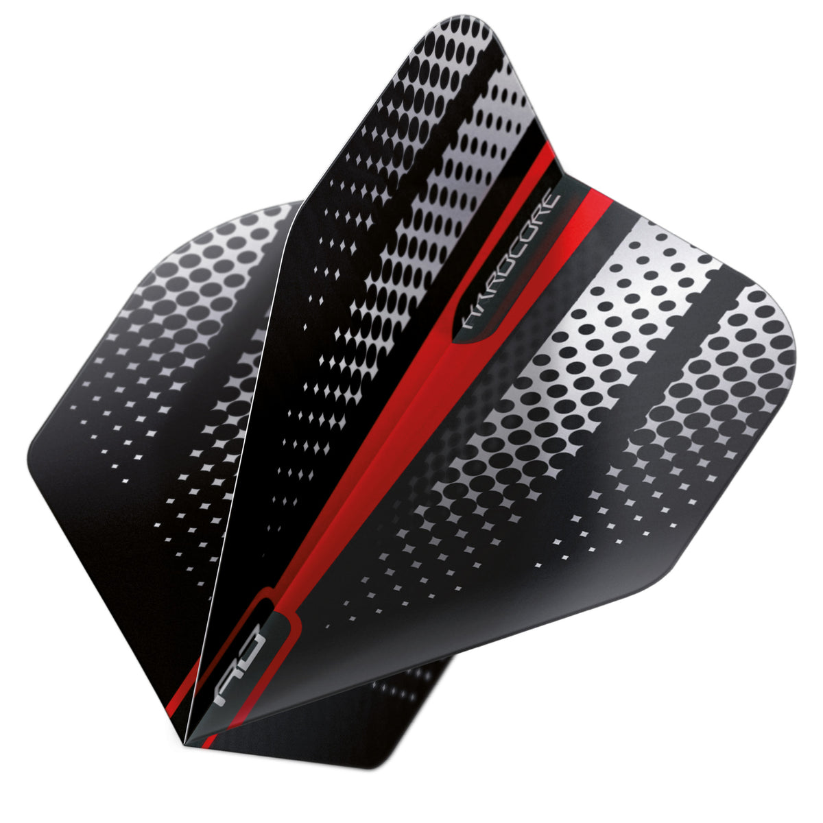 Hardcore Radical Red Flash Dart Flights | Red Dragon Darts