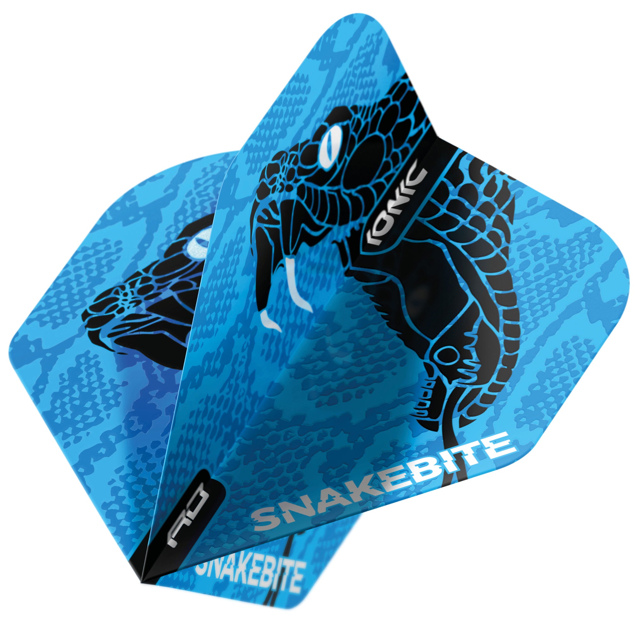 Peter Wright Snakebite Ionic Snake Head Blue Dart Flights | Red Dragon ...