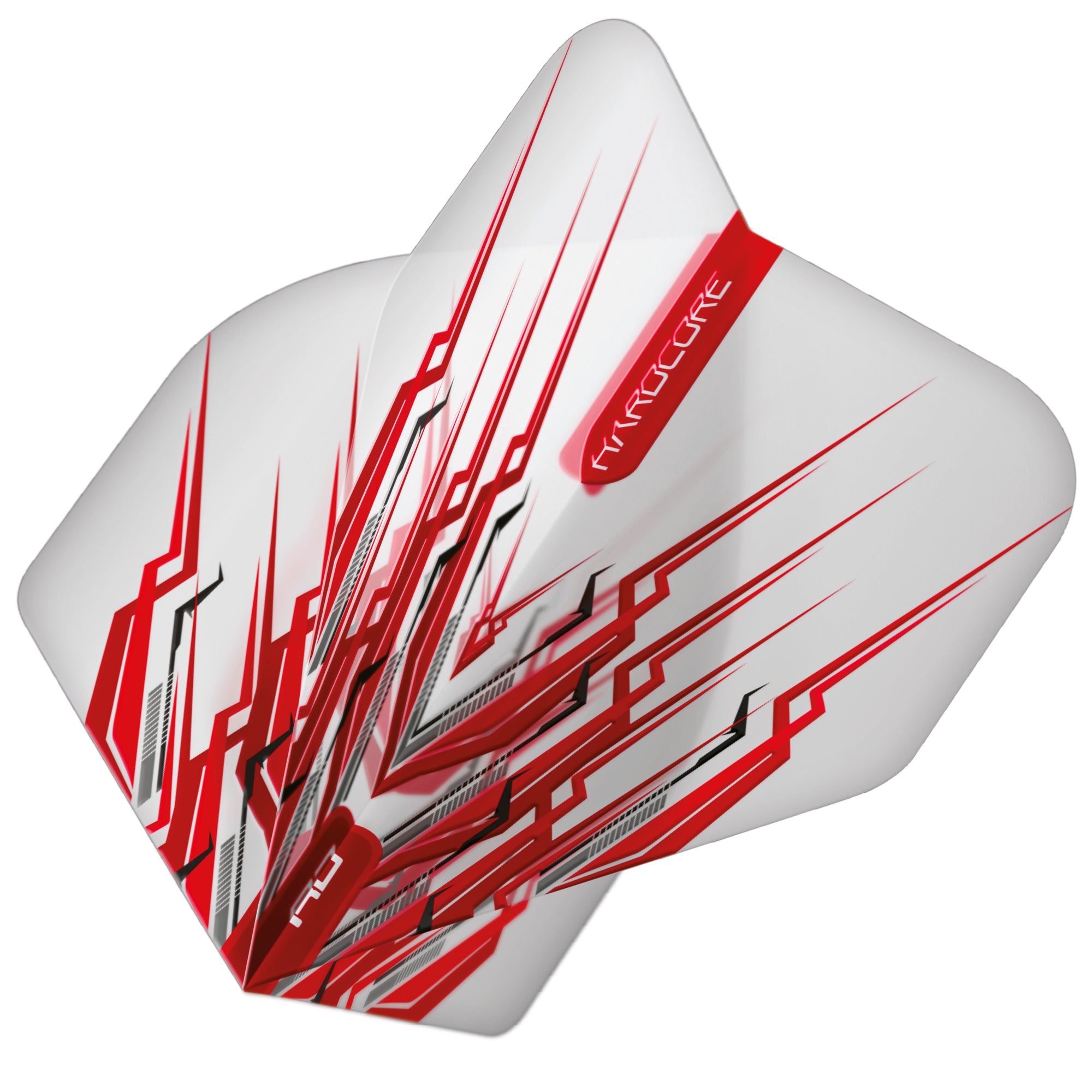 Hardcore Red Mohawk Dart Flights | Red Dragon Darts