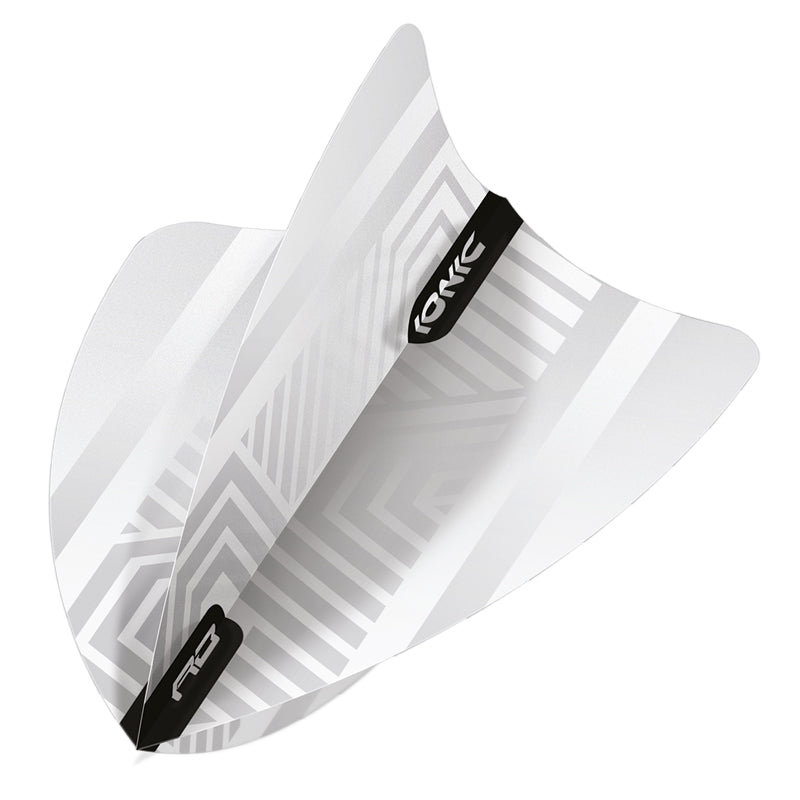 Hardcore Red Dragon White Freestyle Dart Flights | Red Dragon Darts