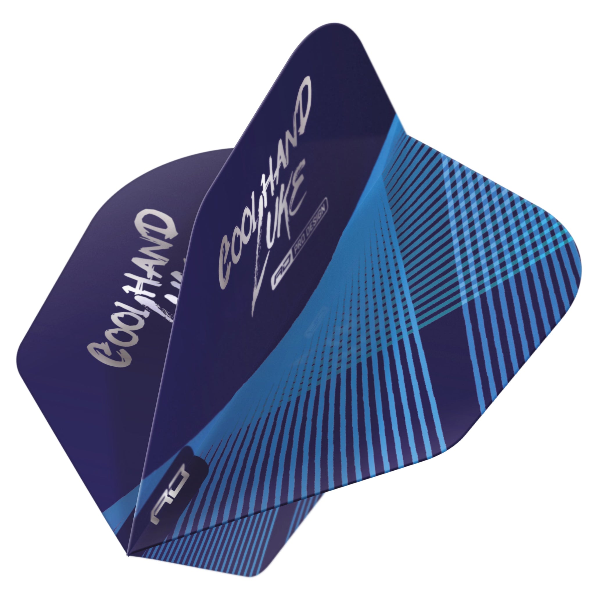 Coolhand Blue & Silver No.6 Dart flights | Red Dragon Darts