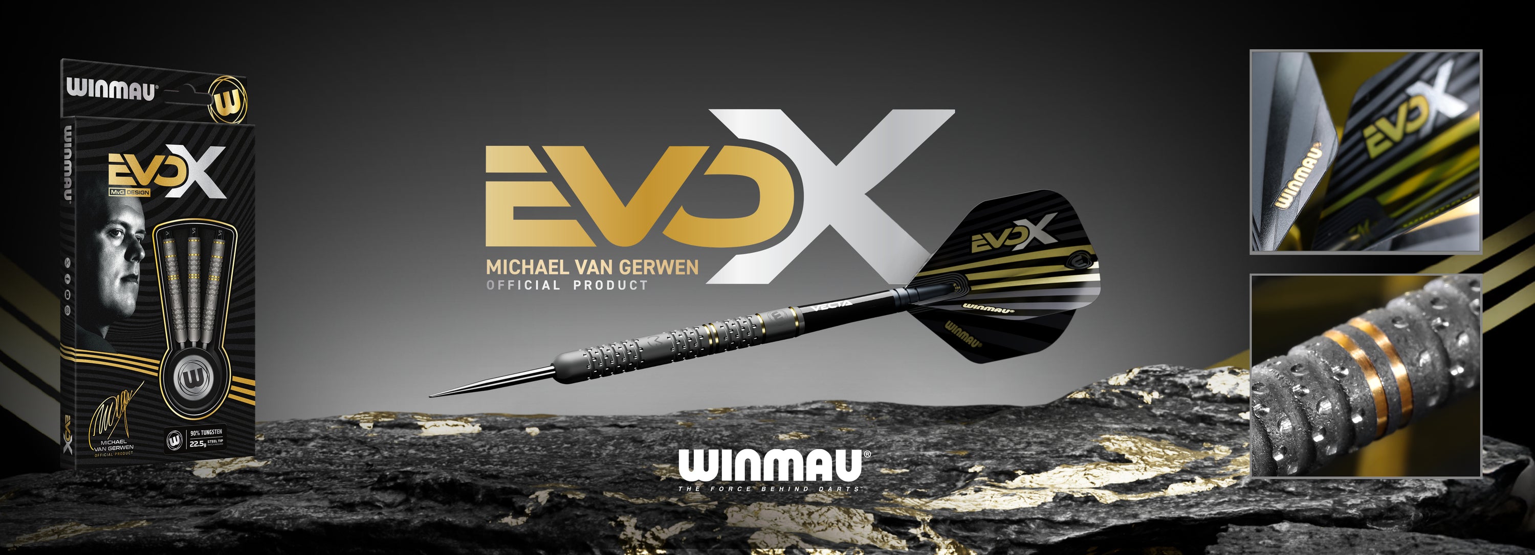 Winmau MvG EvoX | Red Dragon Darts