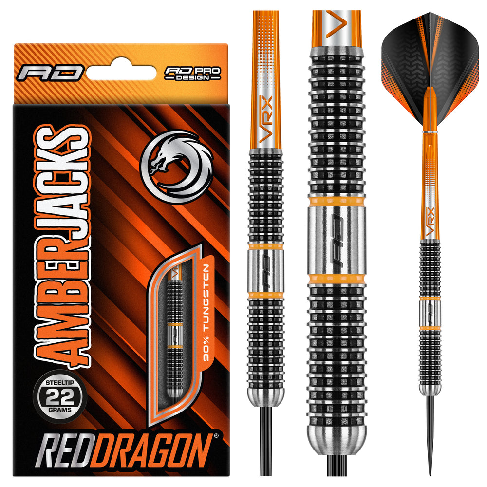 Amberjack 18 Darts | Red Dragon Darts
