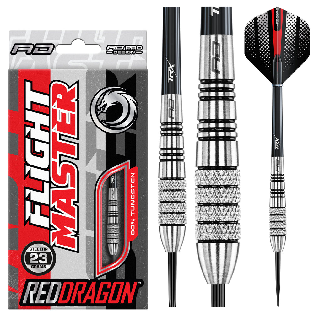 25 gram steel tip darts – solid control with extra punch | Red Dragon