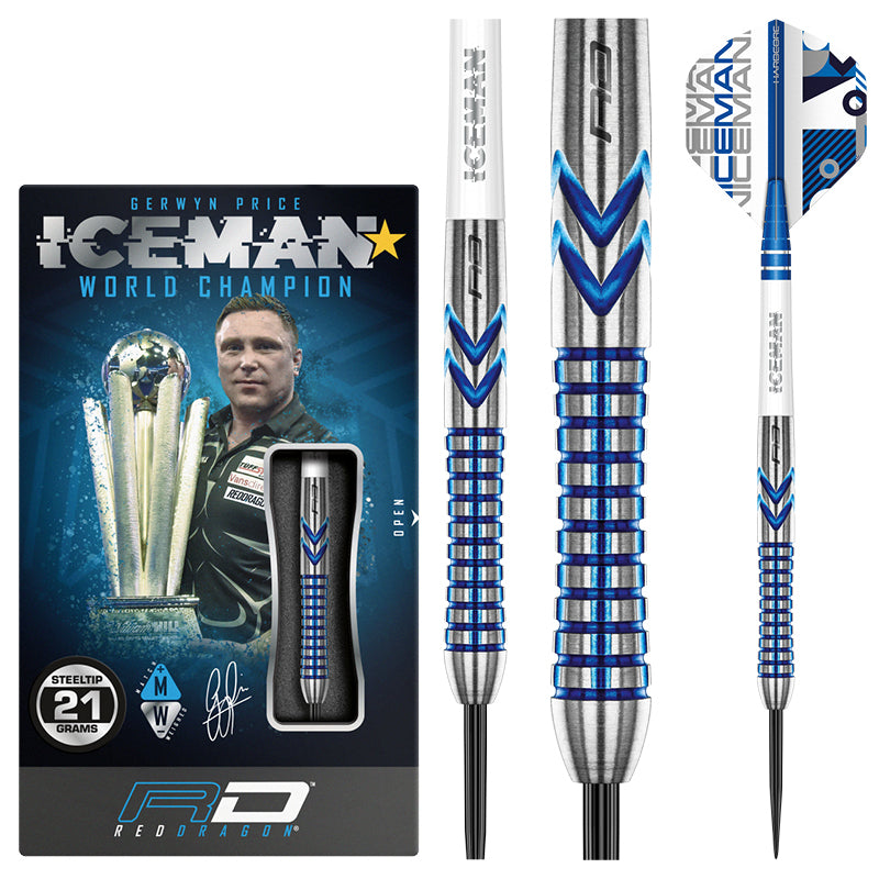 Gerwyn Price Iceman Contour Darts | Red Dragon Darts