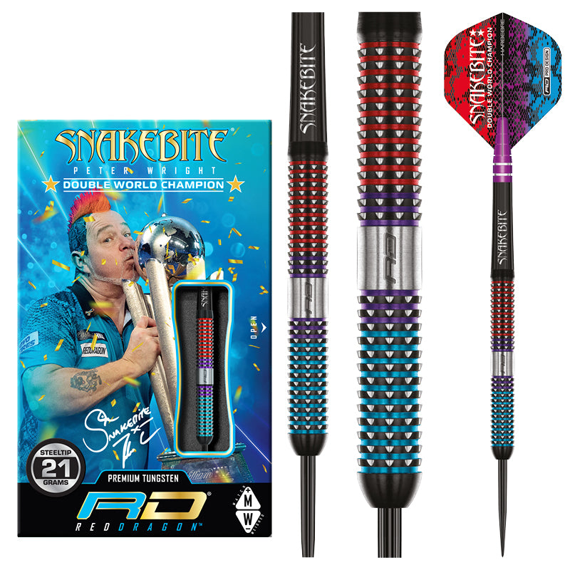 Peter Wright Snakebite Spirit Darts | Red Dragon Darts
