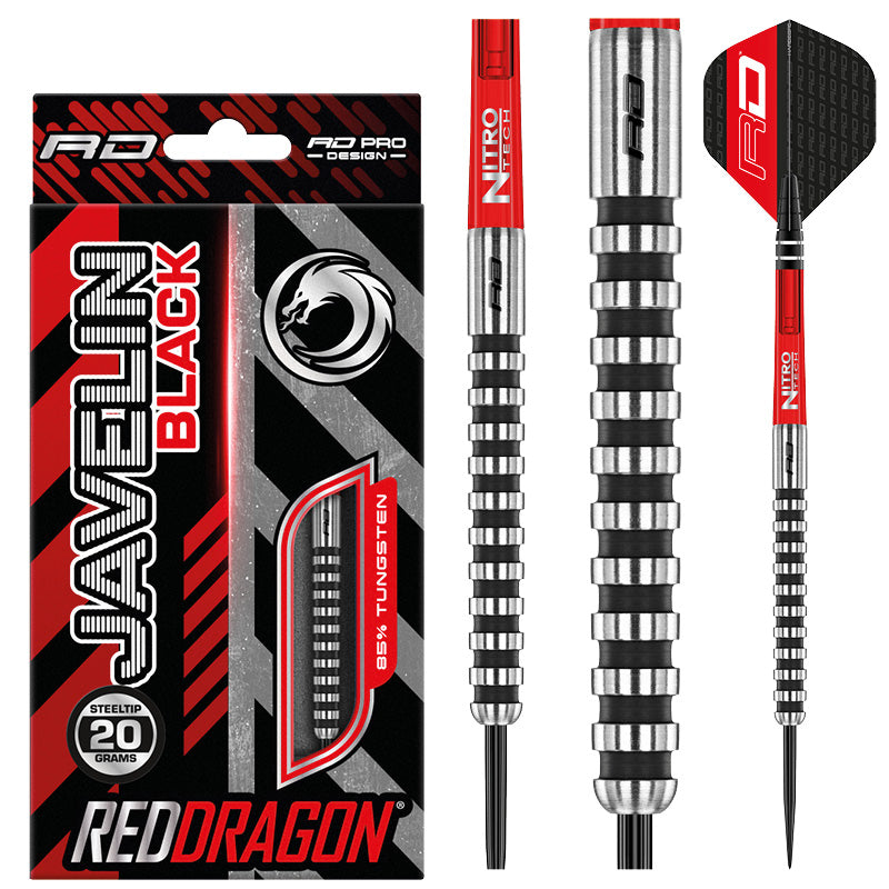 Javelin Black Darts | Red Dragon Darts