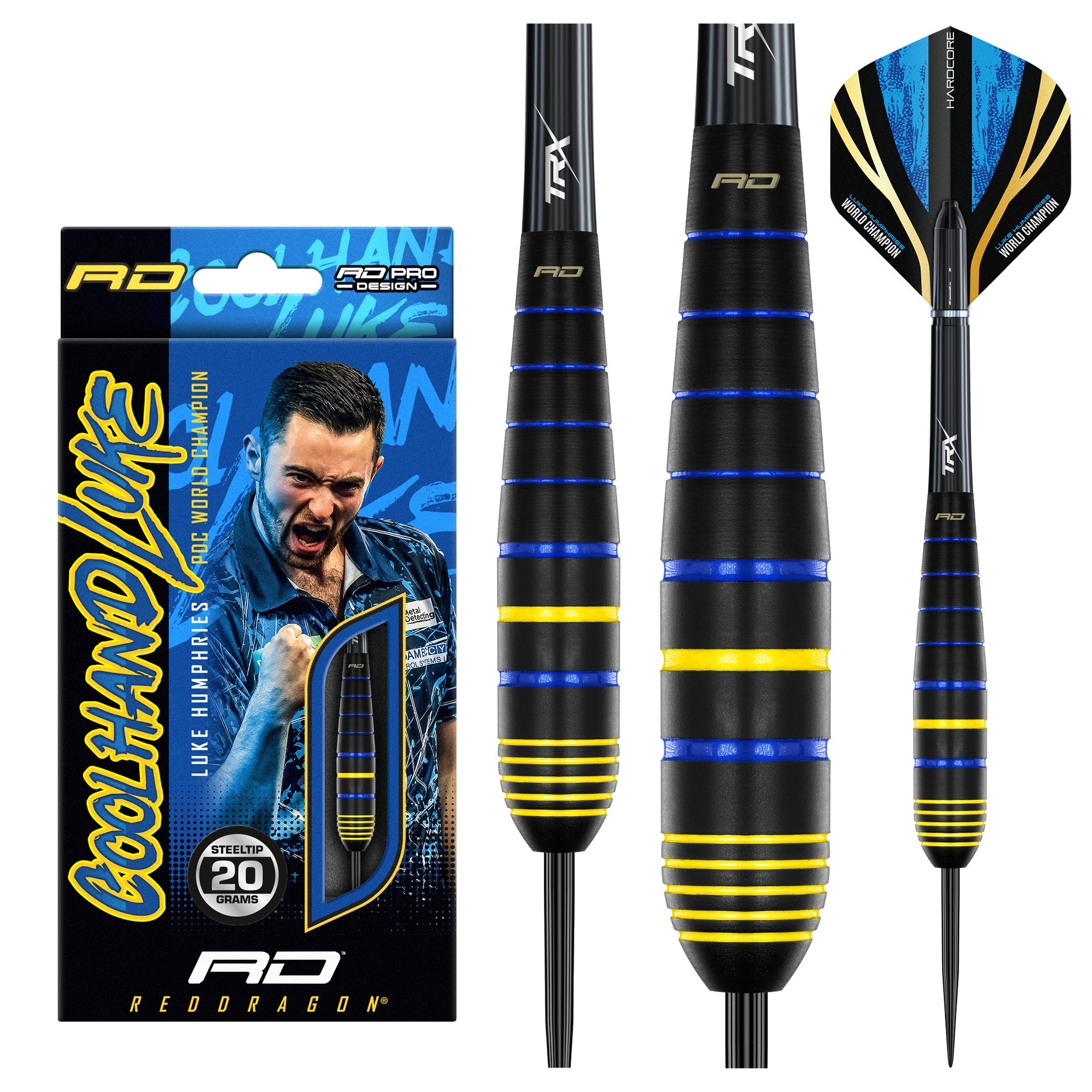 Luke Humphries World Champion Brass | Red Dragon Darts