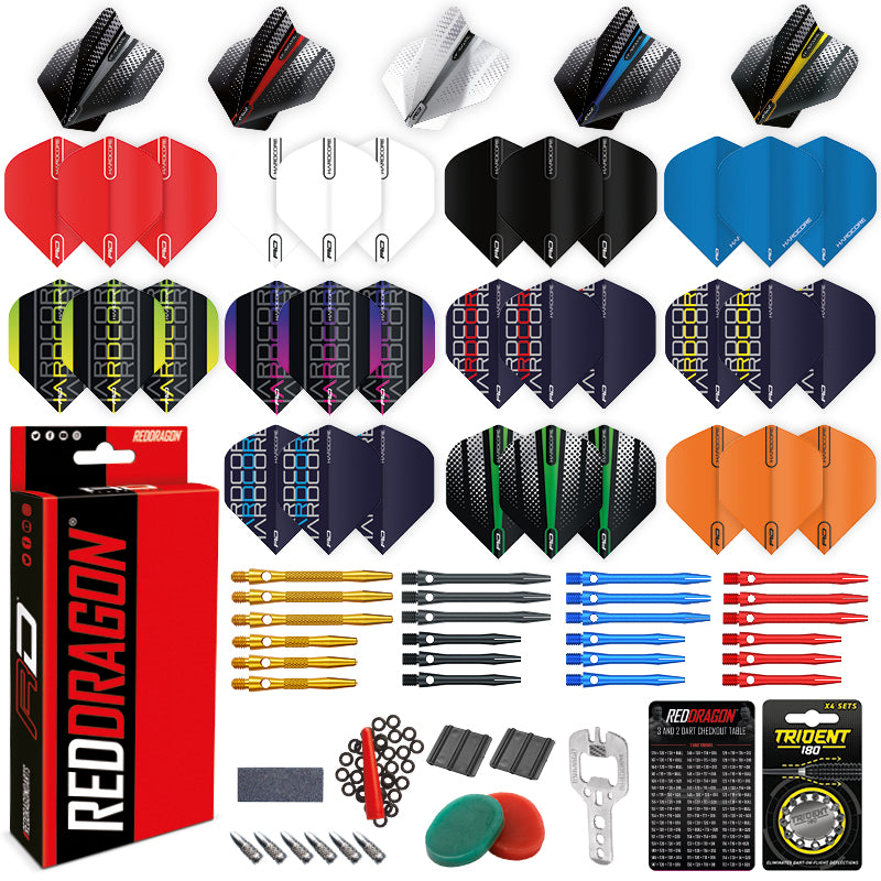 Red Dragon Pro Aluminium Accessory Pack | Red Dragon Darts