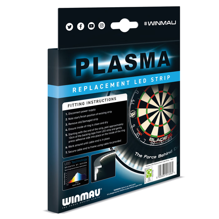 Winmau Plasma LED Pack | Red Dragon Darts