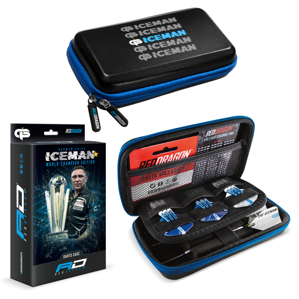 Gerwyn Price "Iceman" Darts Case | Red Dragon Darts