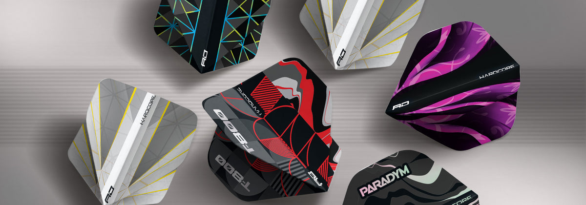 Dart flights – shapes, designs and custom options | Red Dragon