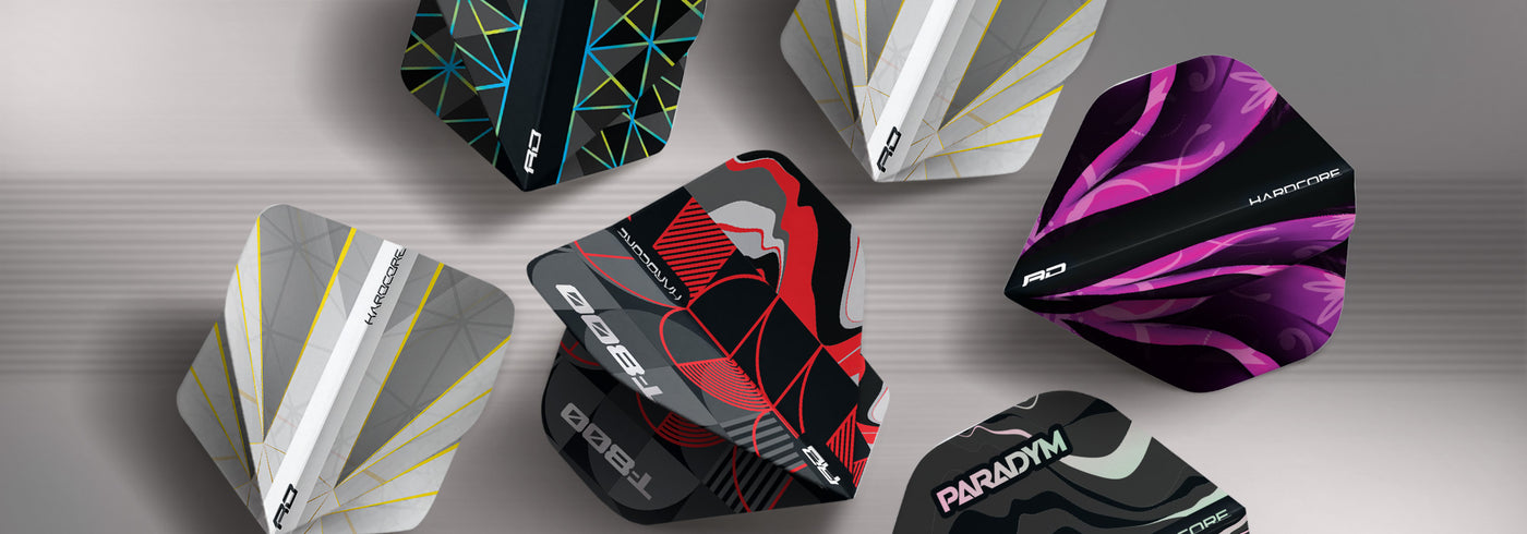 Dart flights – shapes, designs and custom options | Red Dragon