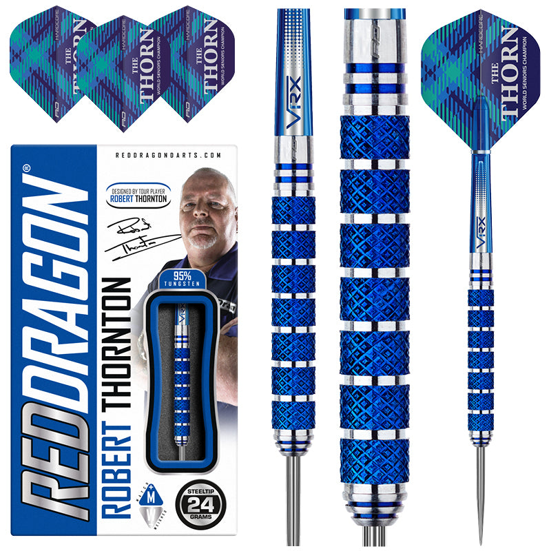 Robert Thornton Seniors World Champion Cobalt SE | Red Dragon Darts